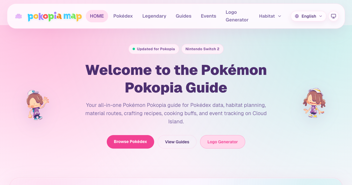 Road sign Habitat - Pokemon Pokopia | PokopiaMap